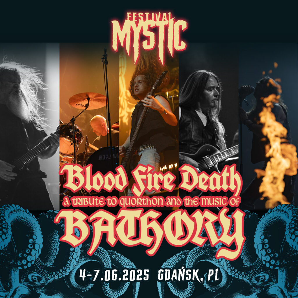Blood Fire Death wird ein Konzert beim Mystic Festival 2025 in Danzig ...